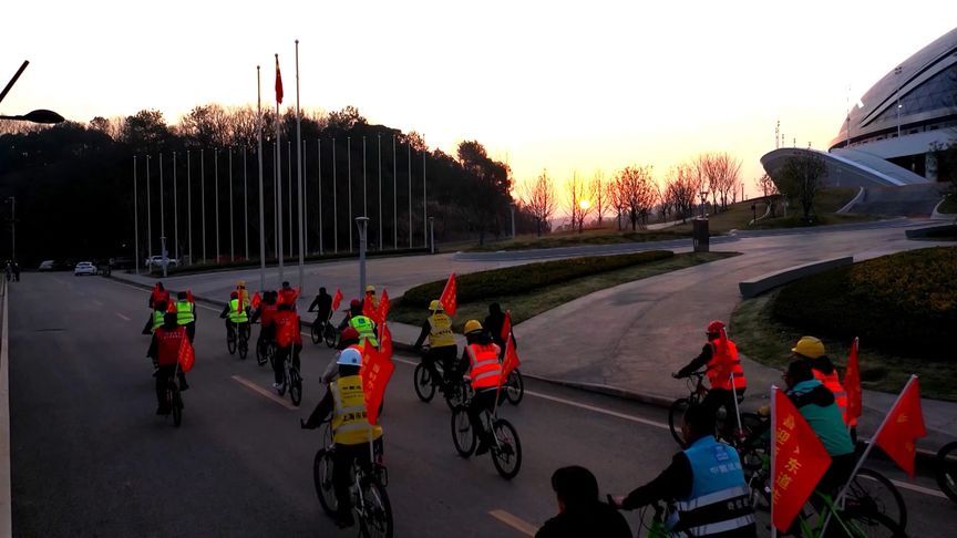 @2022,迎新年,盼亚运(一)淳安:骑行迎亚运,向阳迎新年