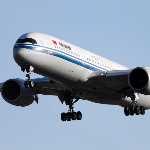 一架来自国航的A350 