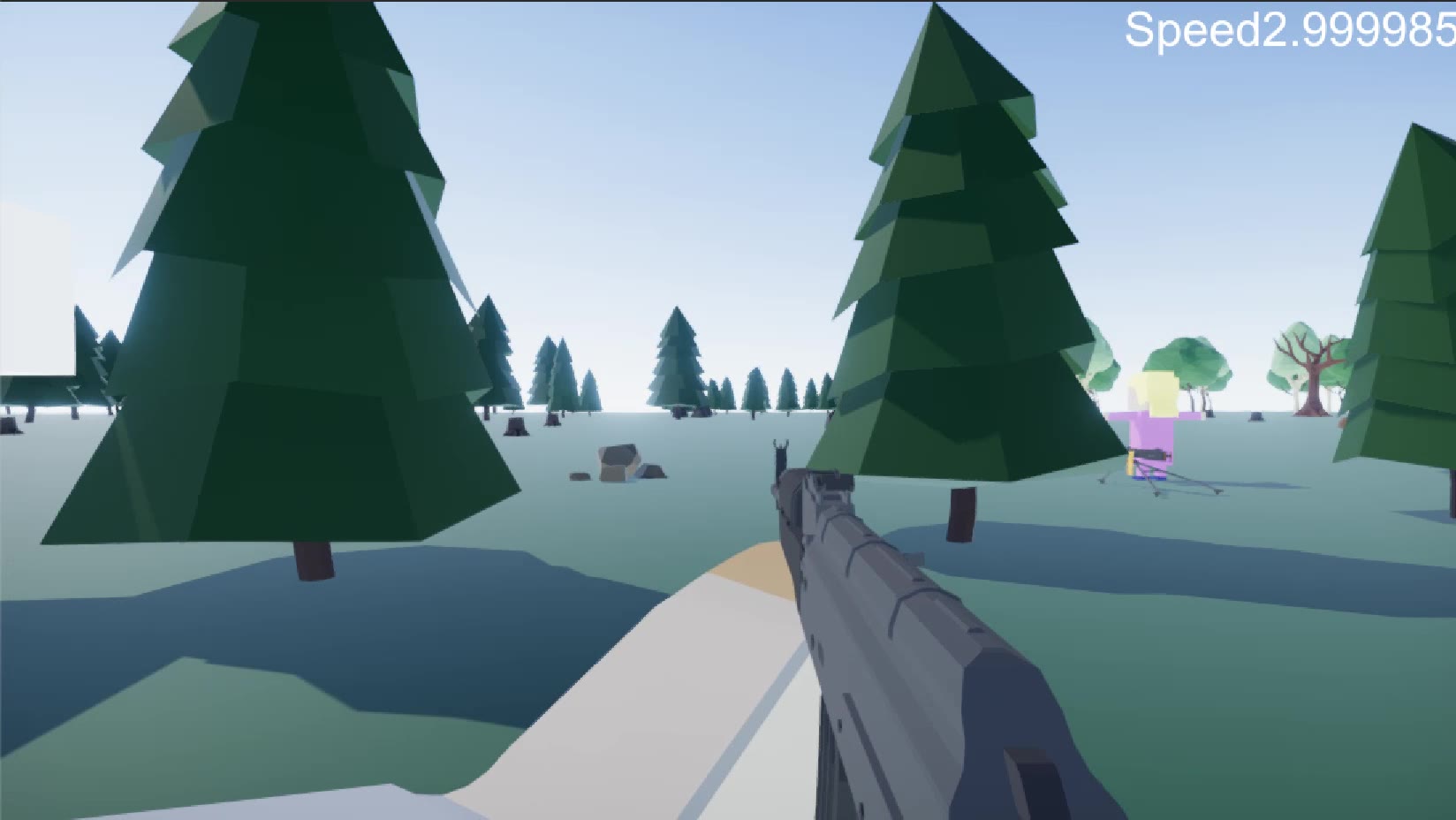 Unity3d 基础移动 武器晃动Bob 机械瞄准