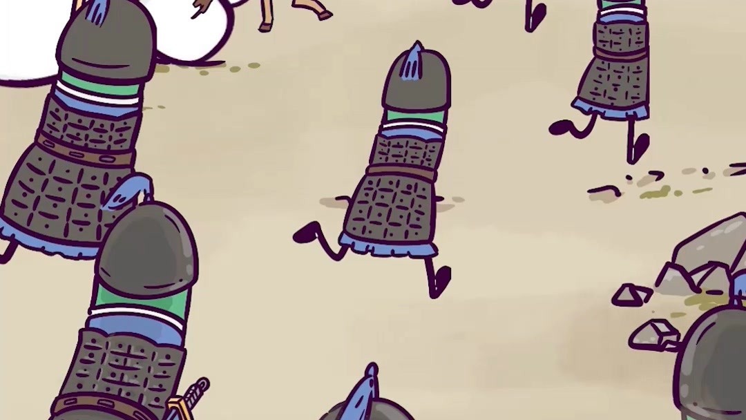 古人打仗时想拉肚子怎么办? #你心中的最佳动画#