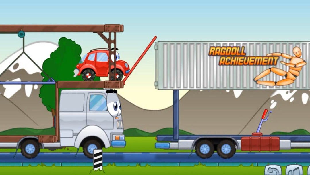 小汽车想逃跑?小汽车总动员游戏