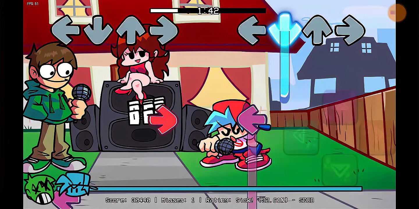 FNF联机模组手机版Edd困难模式通关