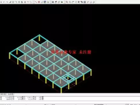 PKPM结构设计建模视频-框架结构建模