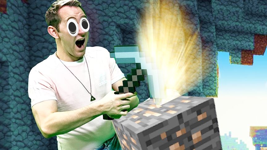 我的世界:游戏版VS现实版 你更喜欢哪个?