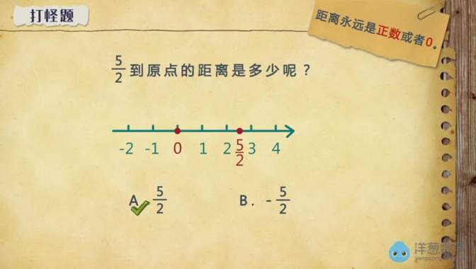 第一章有理数 绝对值