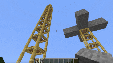 ...苦苦造出来的红石电梯已经被新方块取代了!嚯哈哈哈哈 我的世界1.14...