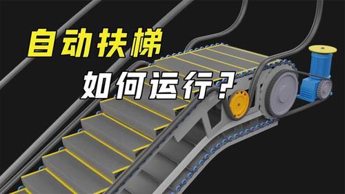 自动扶梯是如何运行的?动画演示工作原理,这构想太妙了!