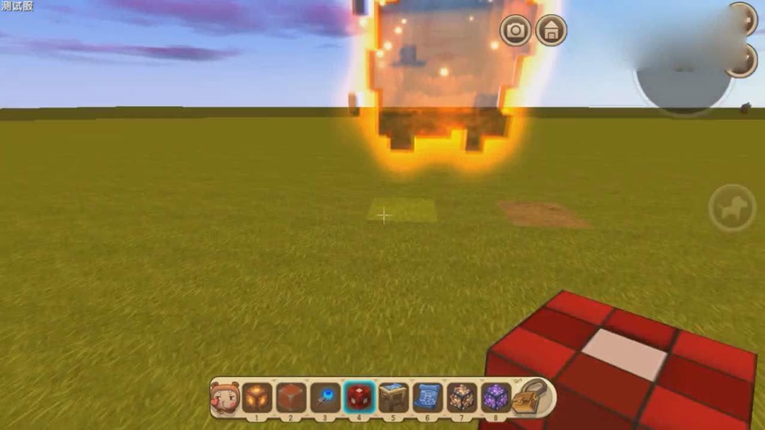 迷你世界:制作天堂传送门入口,可以到达另一个世界