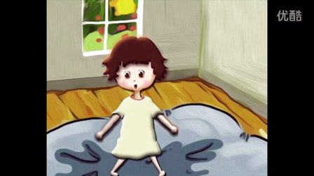 《醒来》二维动画作业分享。原创制作:卢诗缘