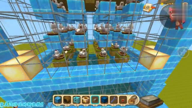 沙豆的迷你世界生存实用小电路之新款升级版烤鸡场