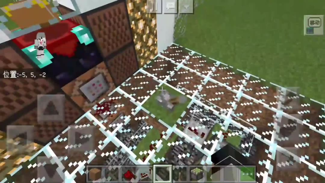 我的世界平地活塞门教学