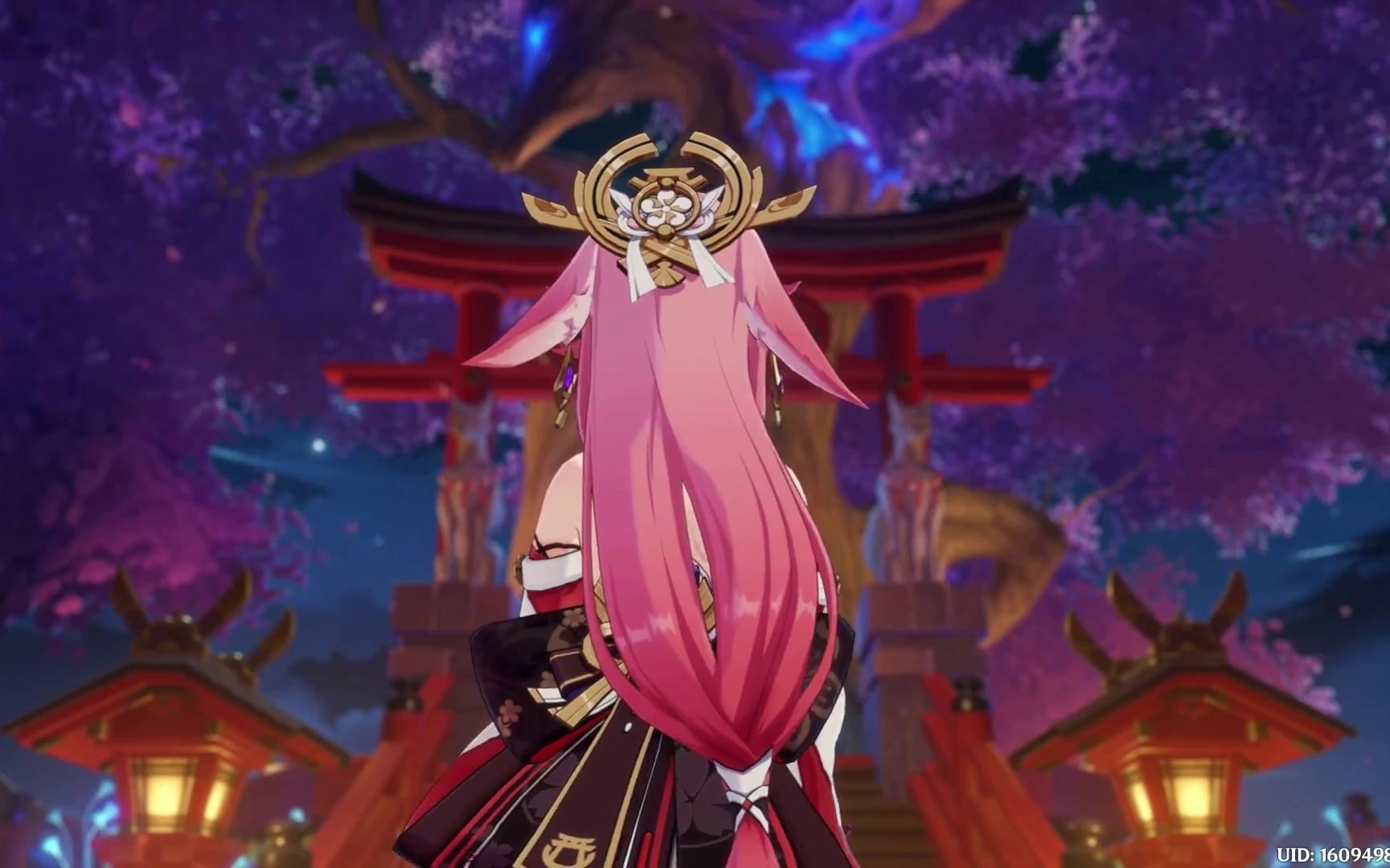 【素材向/1080p】八重神子传说任务CG