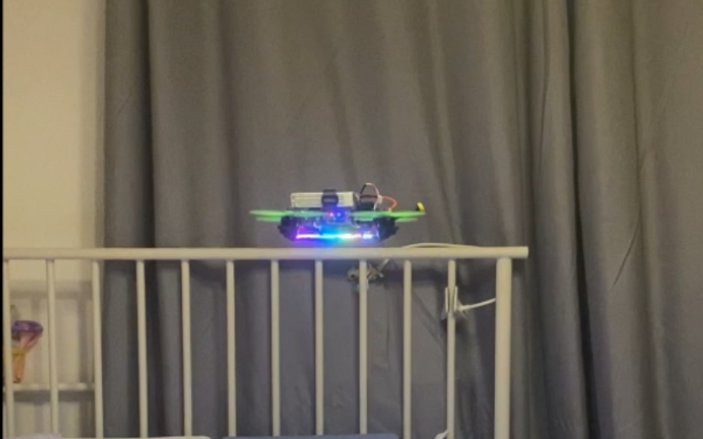 【航模】新入手的五寸穿越机,室内联系悬停!