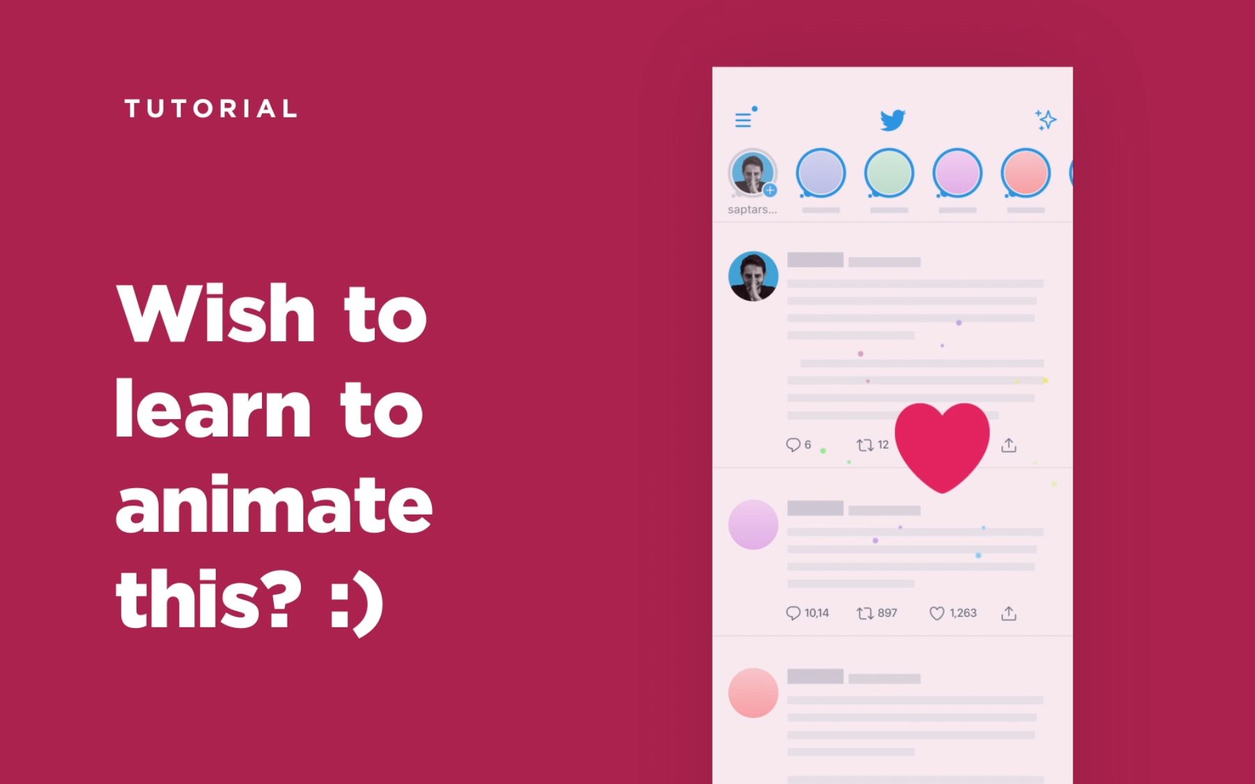 【AE】UI动效系列基础教程08-点赞效果动画