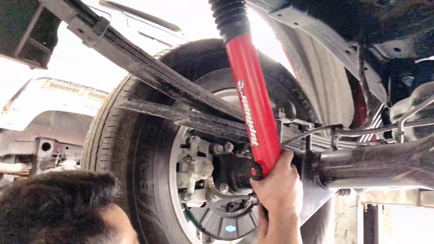 长城商用炮专用舒适性#皮卡车 #皮卡改装 #拓虎减震器 #长城炮