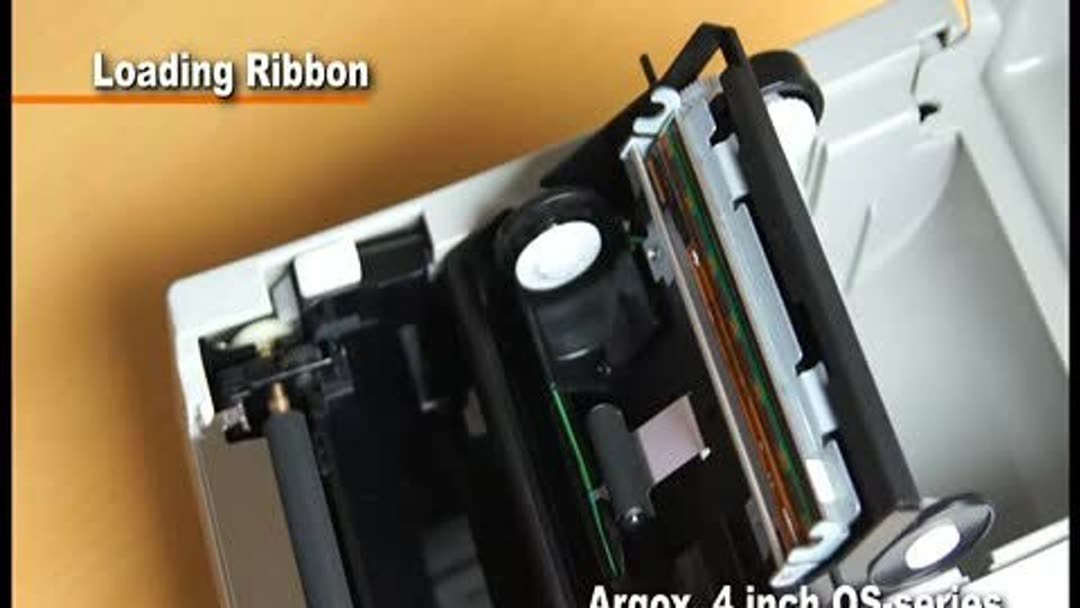 Argox立象 OS-214条码打印机安装视频_标清