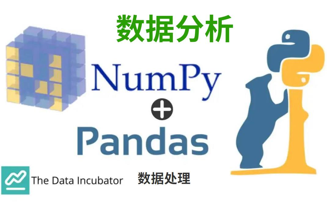 python自动化办公必备numpy、pandas数据处理|数据分析专属教程