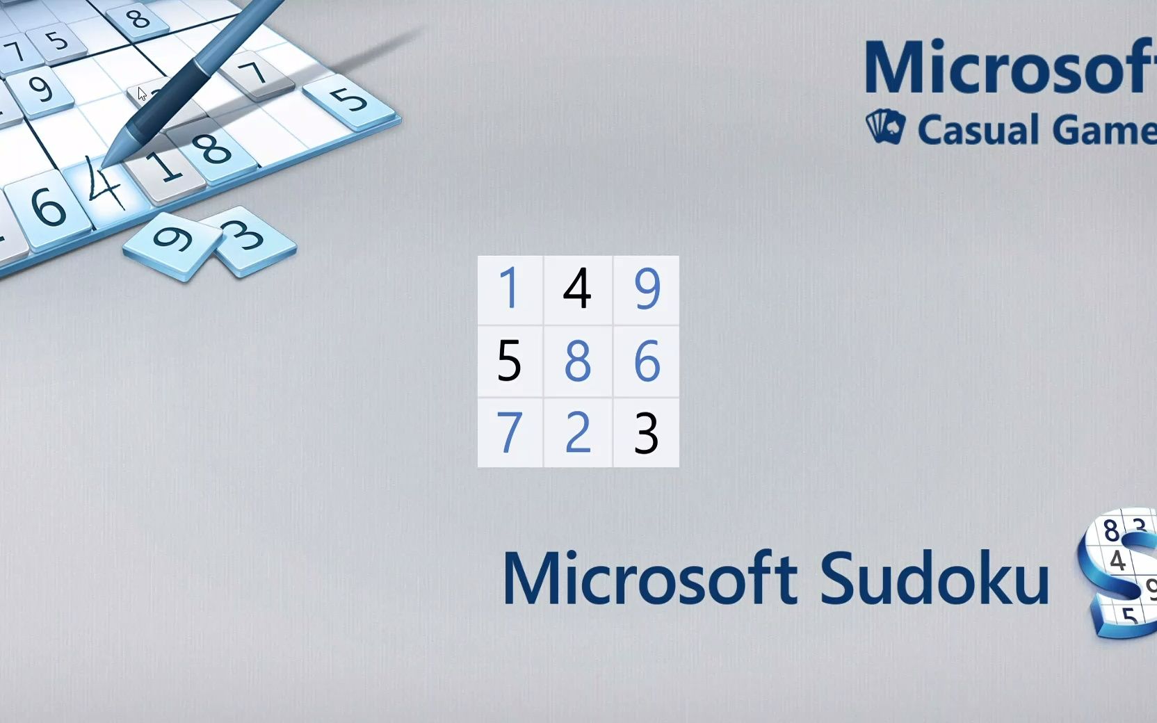 Microsoft Sudoku 主页背景音乐
