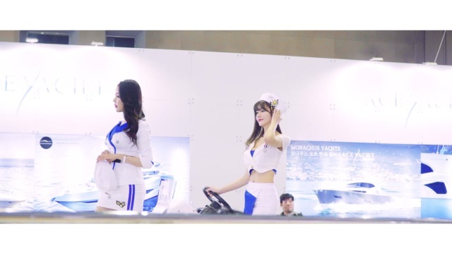 身材比例非常好的车模大美女