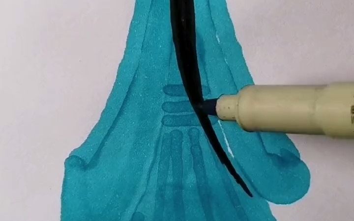 【爱上简笔画】教你最简单的古风画法。