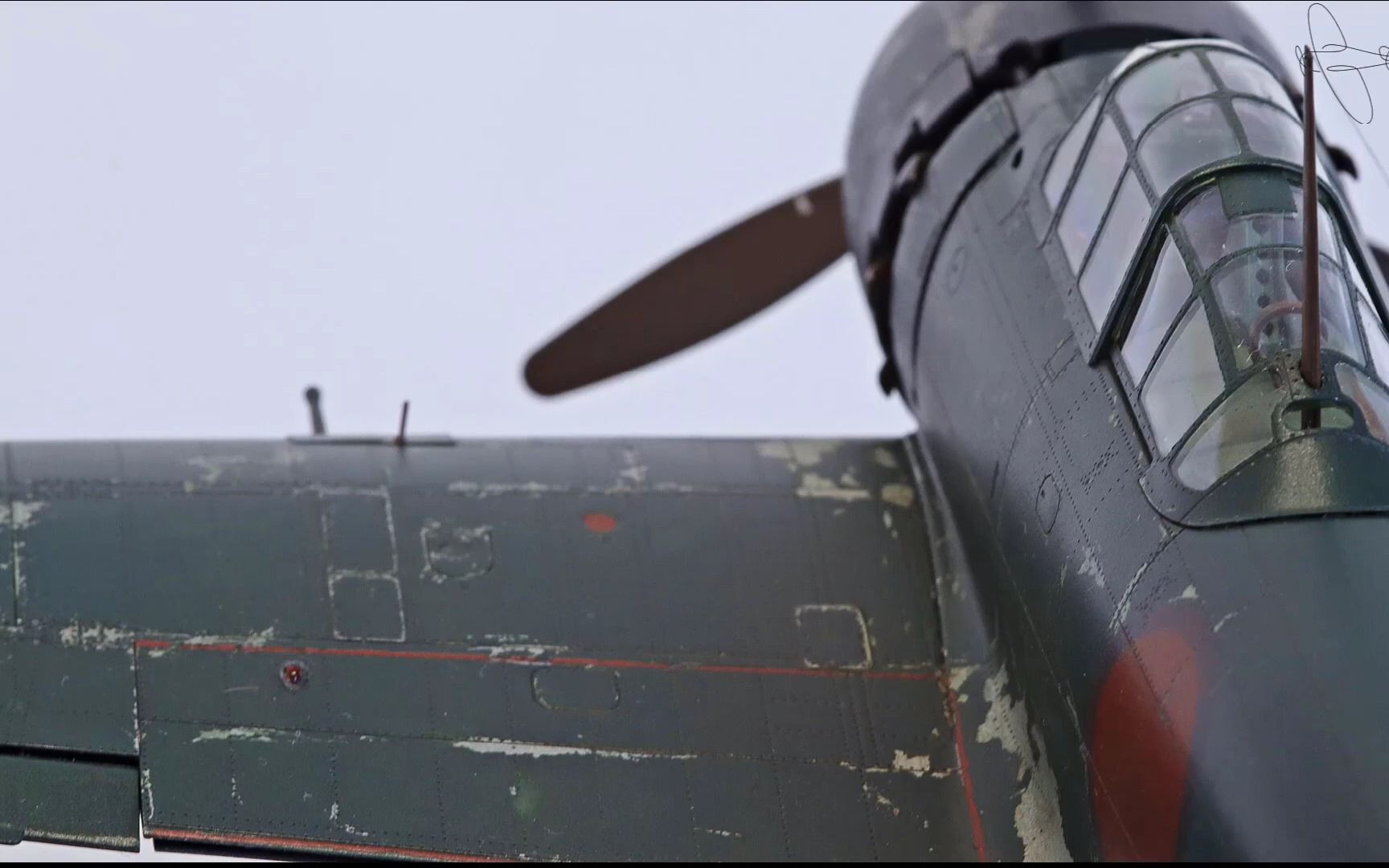 Tamiya 田宫1/32 60318A6M5 (Nakajima build)"零式"战斗机模型制作...