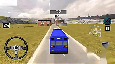 印度警察巴士模拟器巴士运输车新警车解锁2
