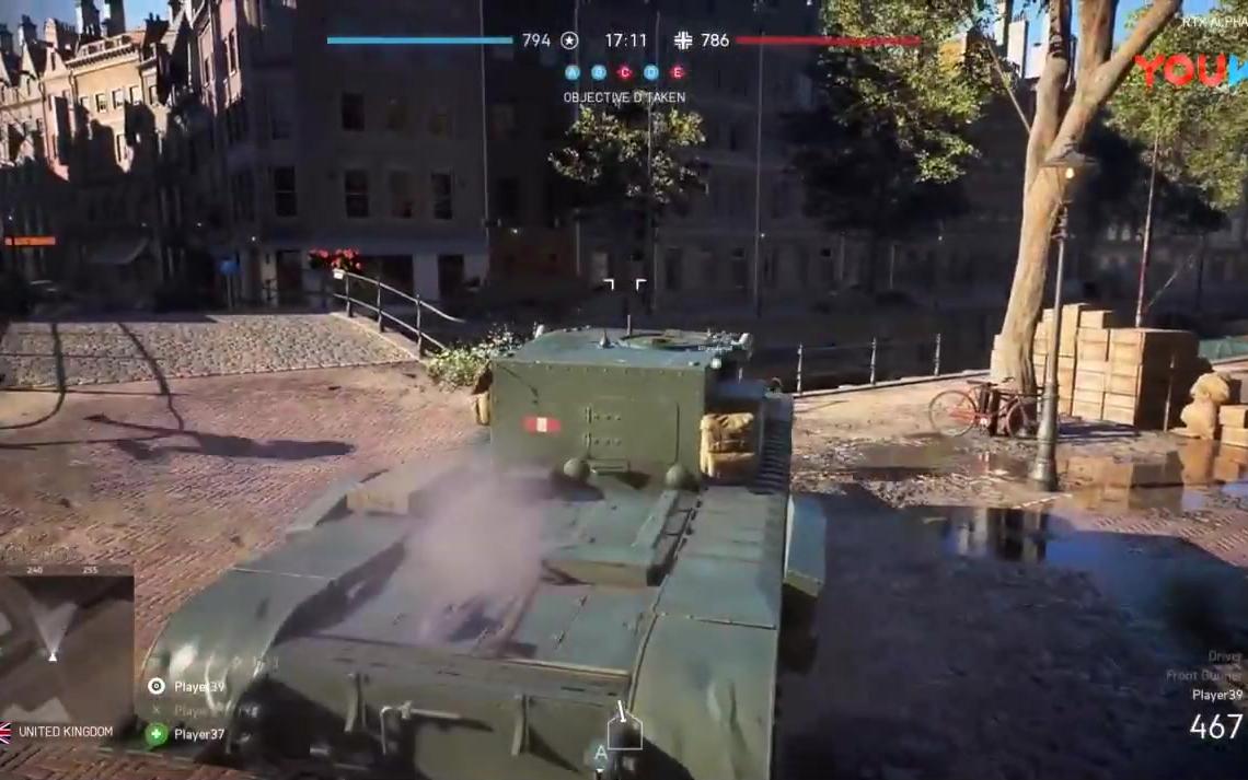 【熊猫加速器】《战地5》鹿特丹地图 坦克4分钟演示 坦克可以自由...