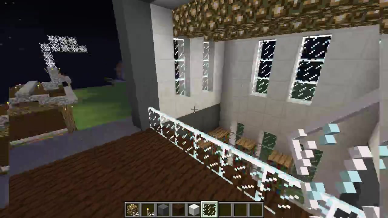 我的世界,来造个现代别墅吧,第二期【下】第三期我会发迷你建筑的233