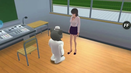 樱花校园模拟器:警察赶到学校,却被堵住无法救援