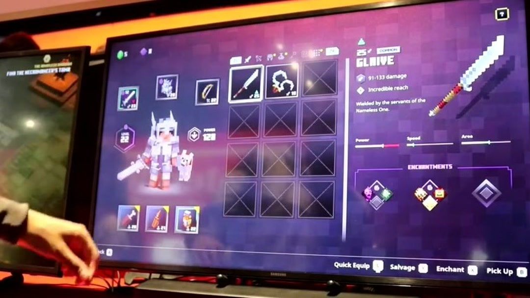 Switch 版《我的世界: 地下城》1.