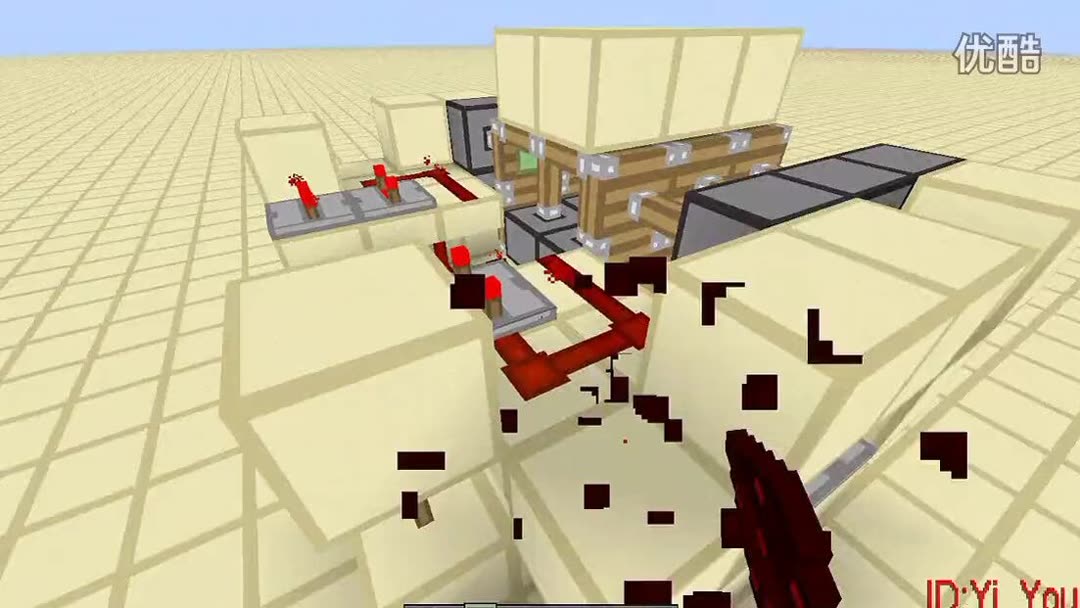 ★我的世界★《依幽的红石教程 平地隐藏门》