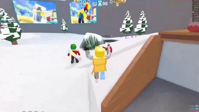 Roblox冰冻模拟器!被敌军包围!被逼着跳了岩浆?咯咯多解说