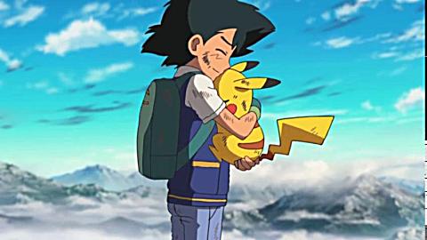 一个拥抱就可以知道,皮卡丘和小智到底有多爱彼此了