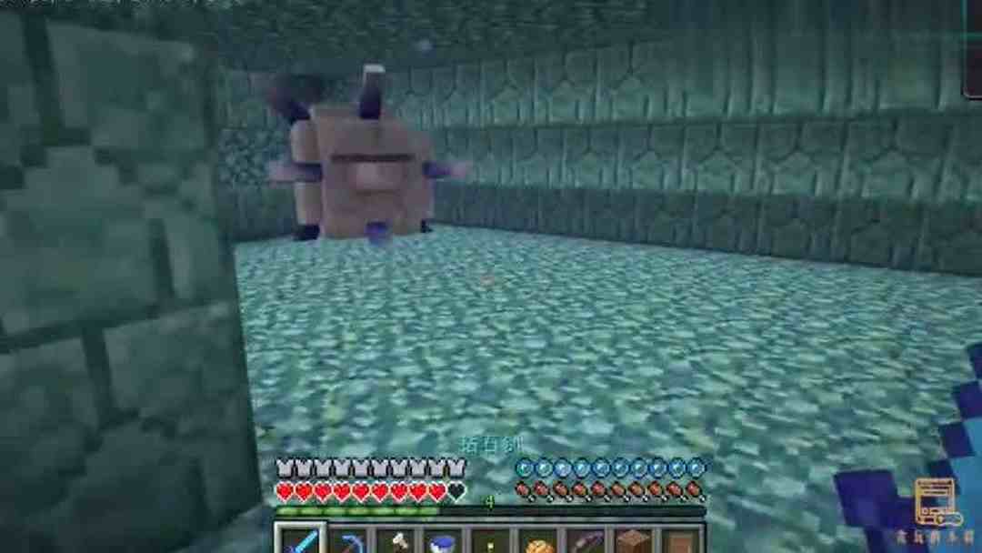 我的世界60:5级锋利附魔钻石剑,击败2只远古boss!