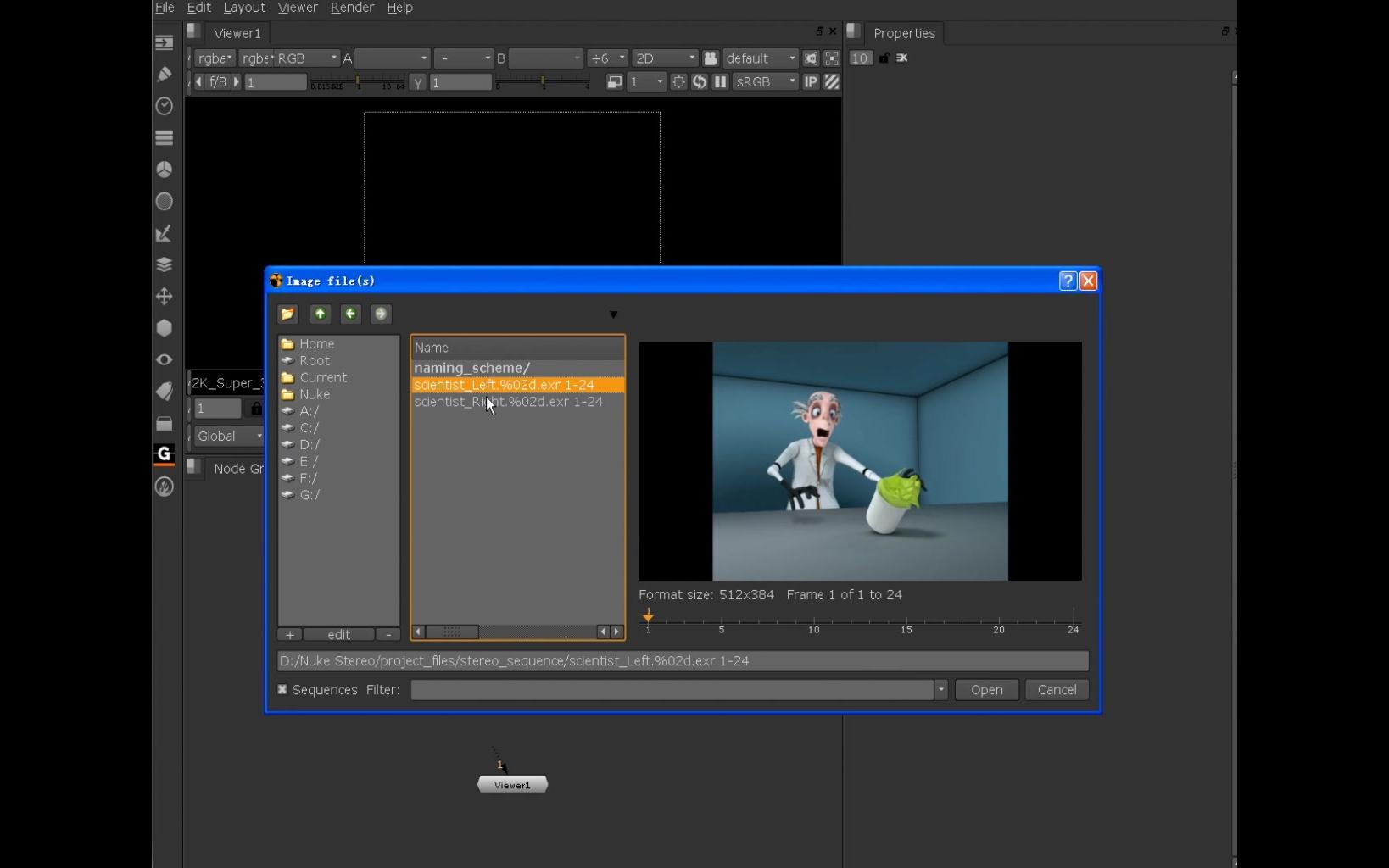 【Nuke立体基础教学】
