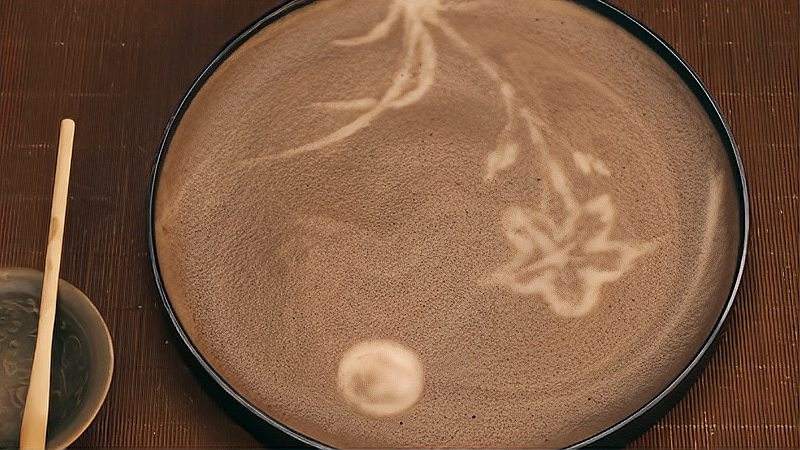 梦华录：赵盼儿再现茶百戏，竟在杯子里作画，茶中拉花看呆众人