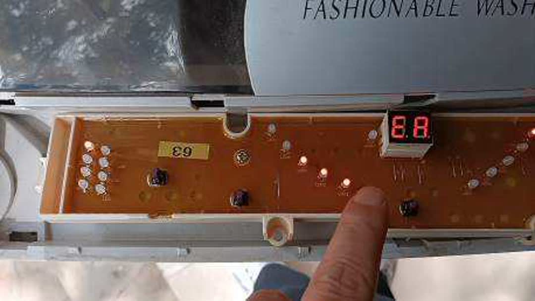 三洋系列全自动洗衣机显示ER、E4故障代码是什么损坏