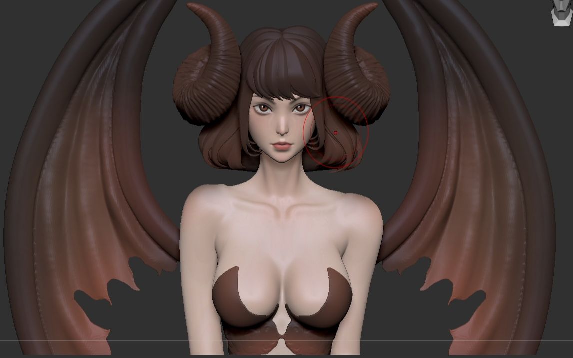 【zbrush雕刻】zb 角色 雕刻 技巧