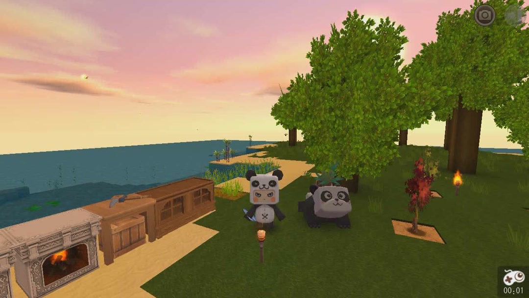 迷你世界冒险模式,出海旅游啦