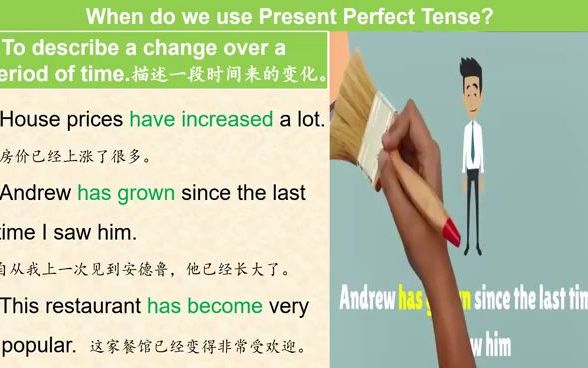 一起学习“英语现在完成时态”吧