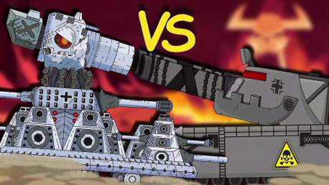坦克世界动画:卡尔44 pk巨炮