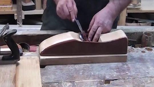 老师傅的漂亮刨子,很精致