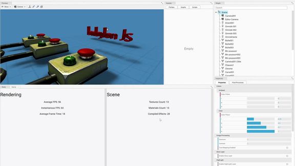 BabylonJS编辑器9-使用预设