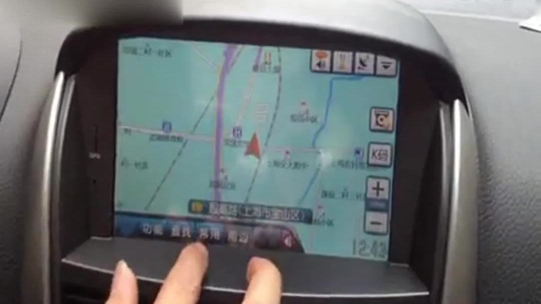 豪华汽车别克新凯越DVD导航安装流程