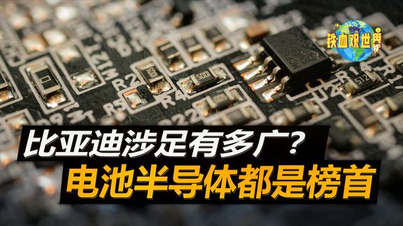比亚迪涉及十几项领域,电池更是行业之最,一举拿下国际众多大牌