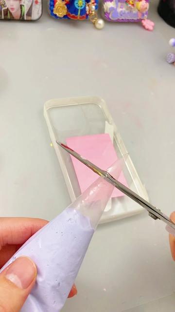 冥想者壳壳紫色系仙气飘飘实物绝美!奶油胶手机壳盲盒盲盒手机壳