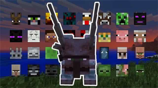 我的世界之最新版变身模组,界面UI做的更好了