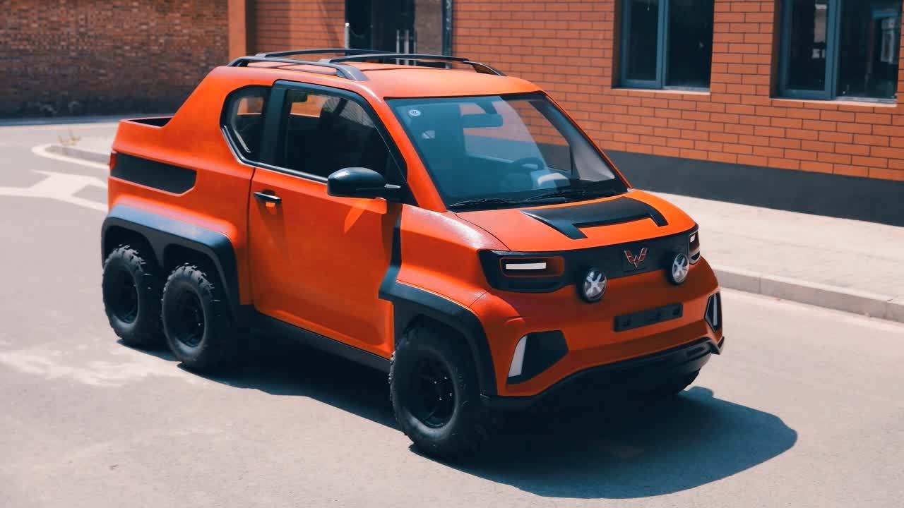 中国速度!工匠派打造五菱“6X6造型”皮卡全纪实