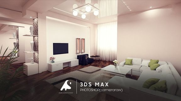 3DMax室内写实效果图 | 建模灯光到材质|vray渲染03