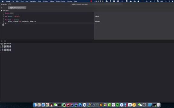 【苹果系统技能提升】iOS开发必学—Swift 字符及字符串
